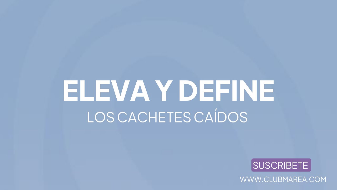 Eleva y define los cachetes caídos / 5 minutos / yoga facial - YouTube