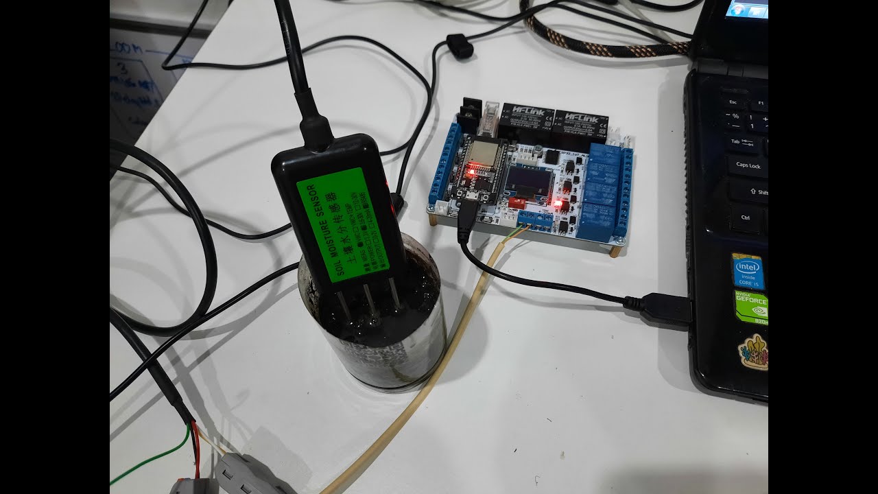 Soil Moisture sensor Modbus RTU - YouTube
