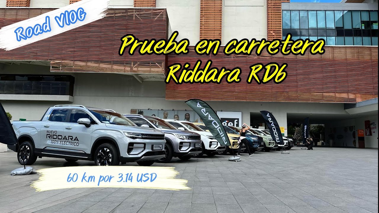 Riddara RD6 | Prueba en carretera con el pickup 100% eléctrico de Geely ...