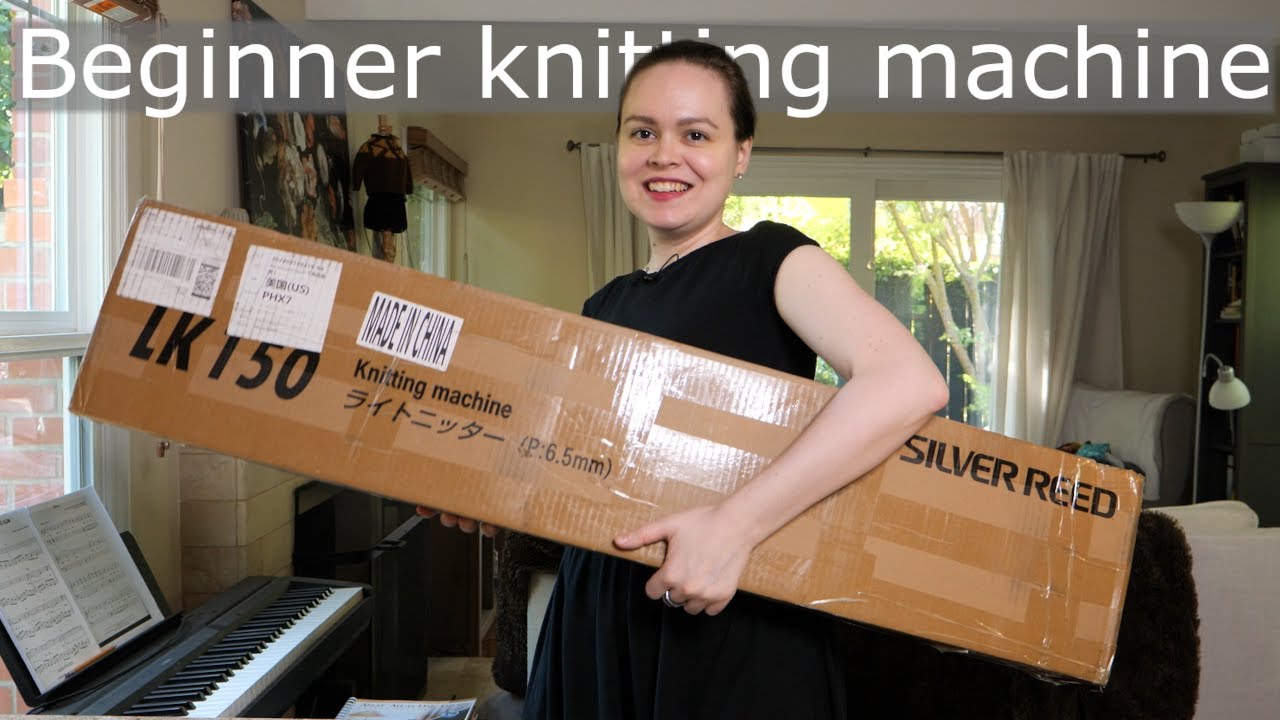 Lk-150 unboxing and setup | Beginner knitting machine - YouTube