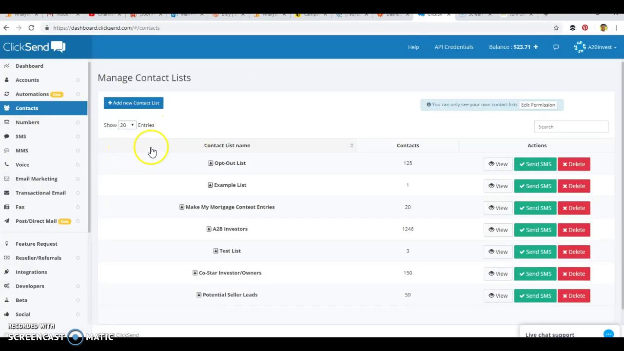 How to send text message blasts, using Podio, Zapier and Clicksend ...