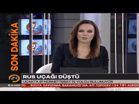 Rus uçağı düştü
