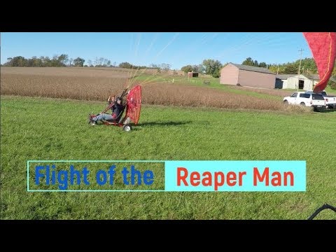 The PPG Trike, Reaper Takes Flight - Ohio Paramotor Trike Adventures ...