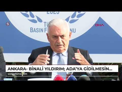 Ankara- Binali Yıldırım: Ada'ya gidilmesinde mahsur yok