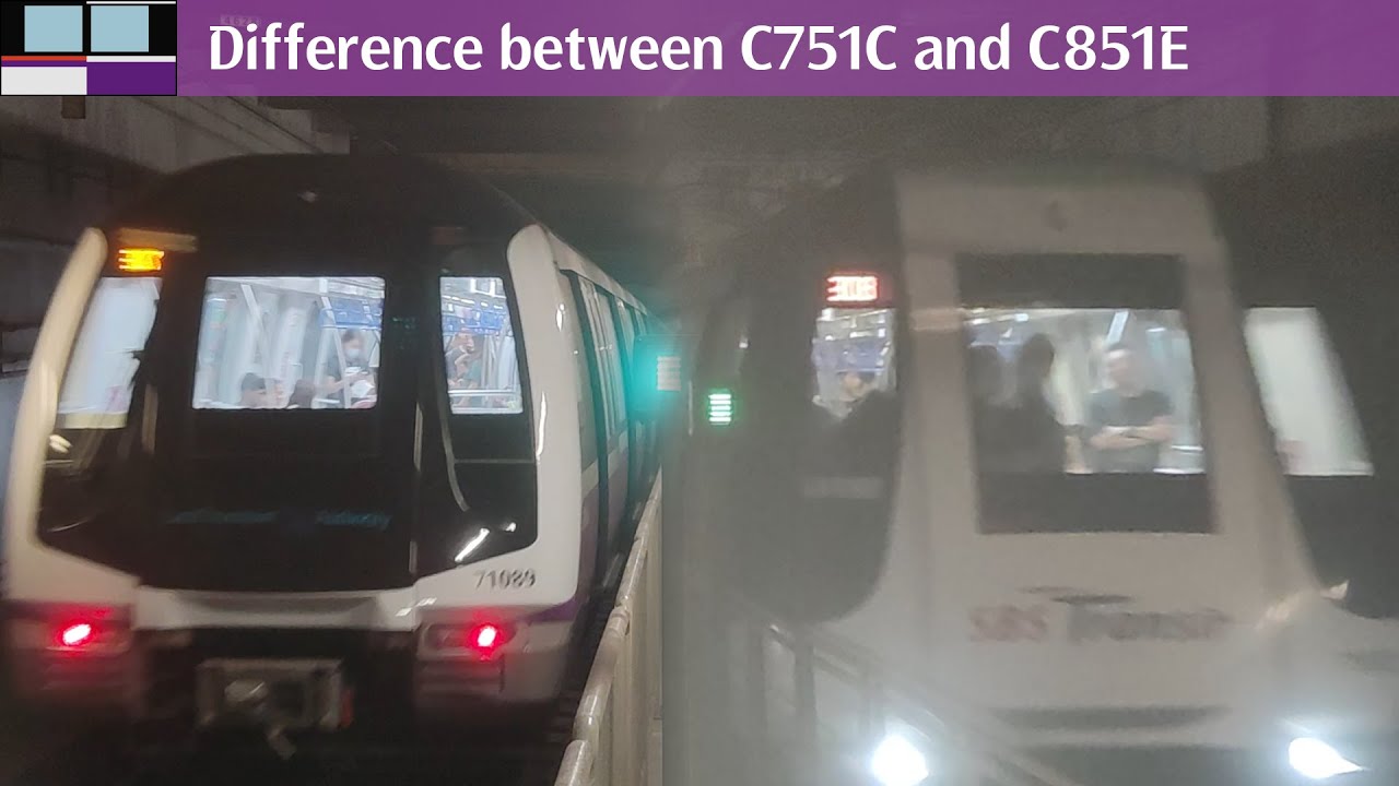 The difference between C751C and C851E - YouTube