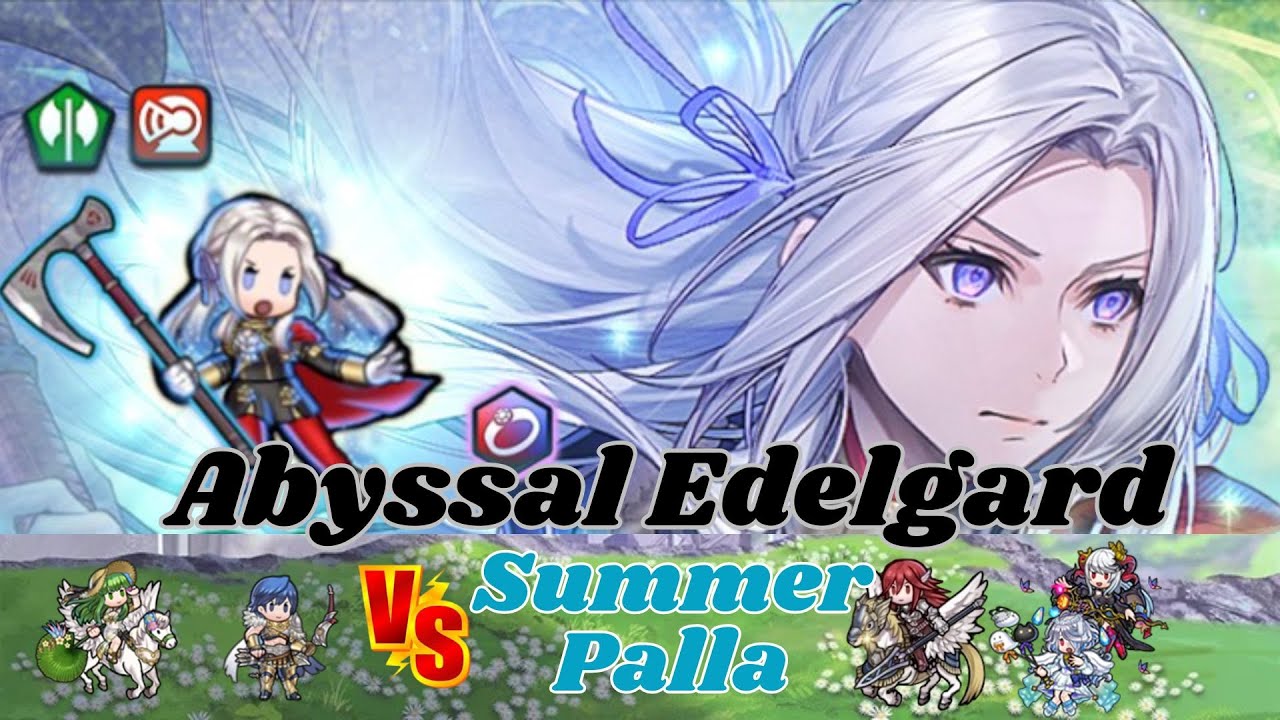 Summer Palla 1 Turn Abyssal Edelgard Emblem Hero Battle | FE Heroes ...