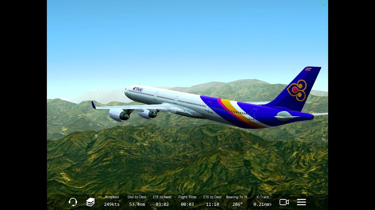 Infinite Flight Airbus A340. Multiplayer. Southern California - YouTube