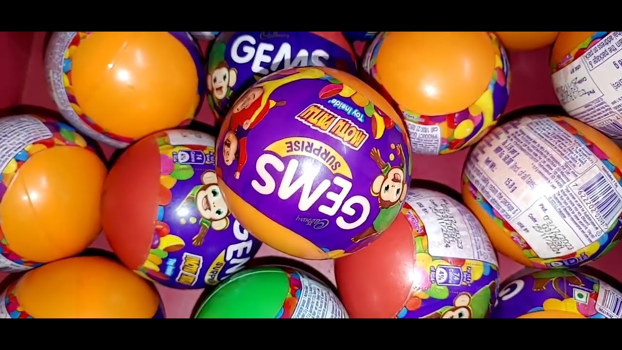 Some lot's of new Cadbury gems ball 🏀🏈 - YouTube
