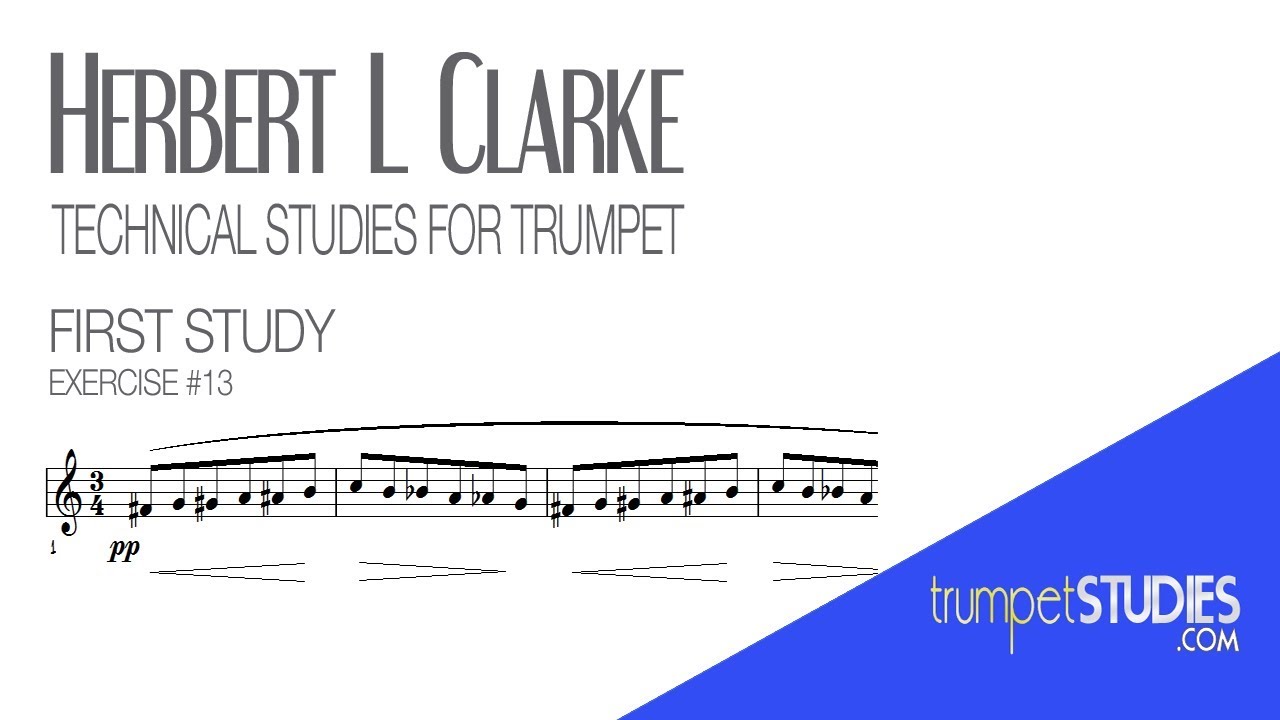 Clarke Technical Studies, First Study Ex 013 - YouTube