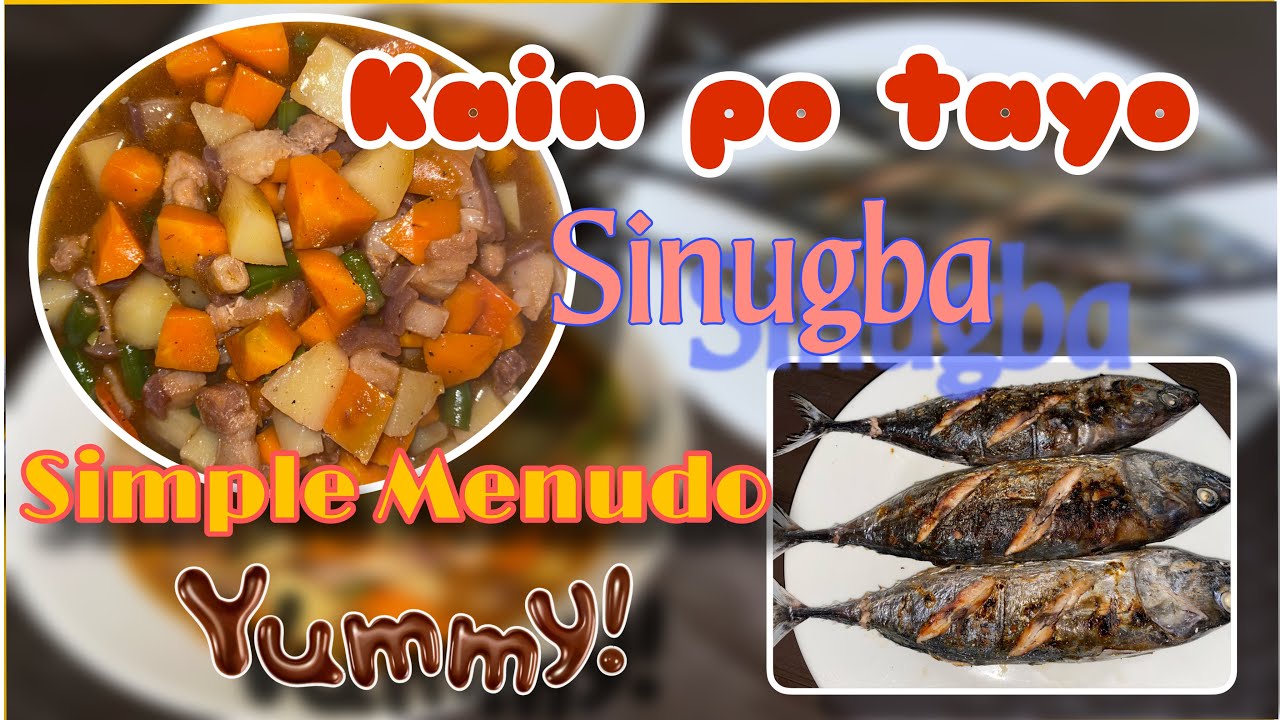 My own simple version of Menudo & Inihaw na Isda | Dali na!! | Martsy ...