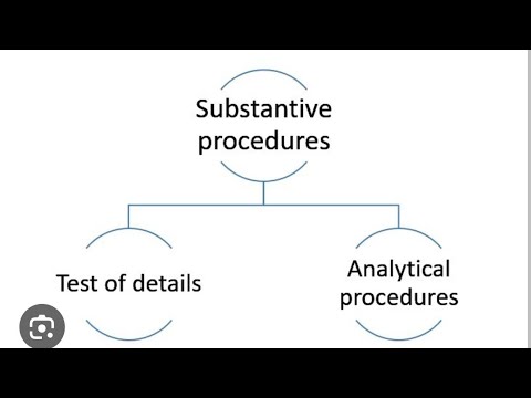 substantive analytical procedure - YouTube