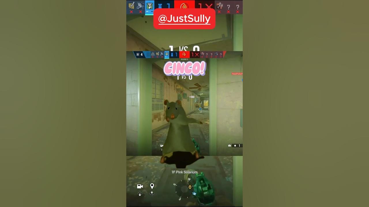 R6 Dancing Rat Ace #rainbowsixsiege #r6 #gaming - YouTube