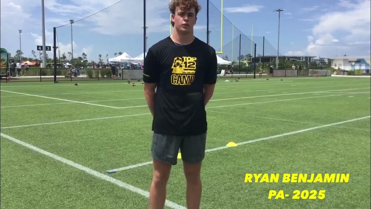 Rubio Long Snapping, Ryan Benjamin, Top 12 on July 7, 2023 - YouTube