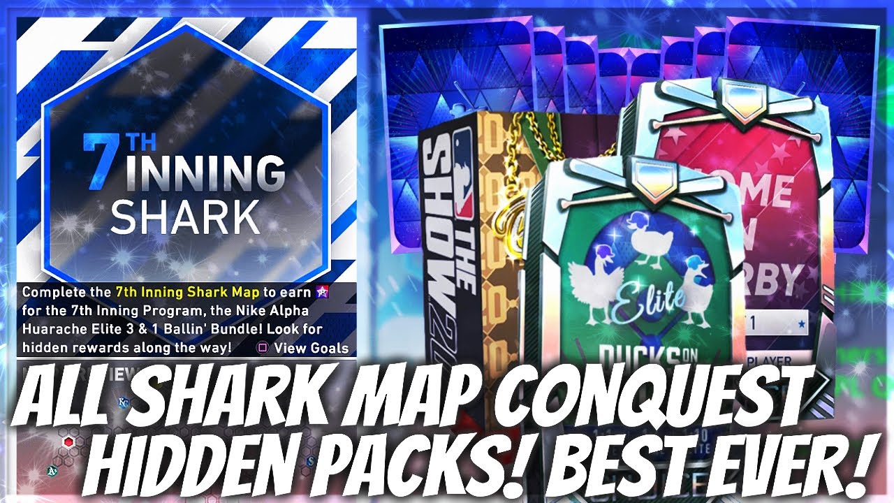 You HAVE To Do Conquest Shark Map! SO Many Guaranteed Diamond Packs ...