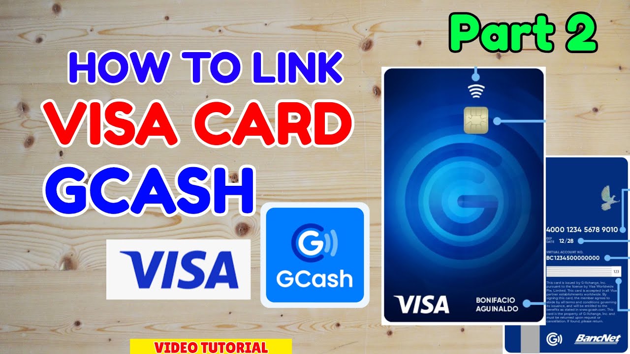 How to Link Visa to GCash | How to Lock / Unlock GCash Visa Card Online ...