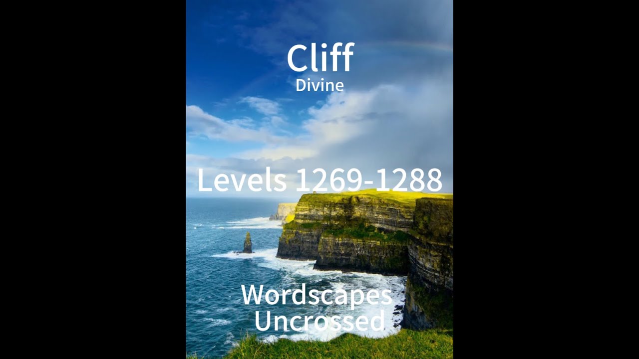 Wordscapes Uncrossed | Cliff - Divine | Levels 1269-1288 - YouTube