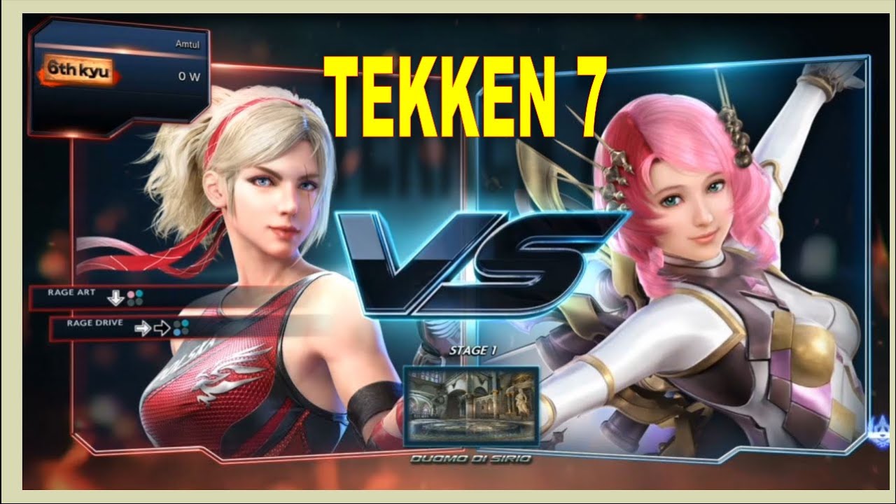 TEKKEN 7 NEW CHARACTER LYDIA SOBISKA | TEKKEN 7 IS IT EASY GAME ...