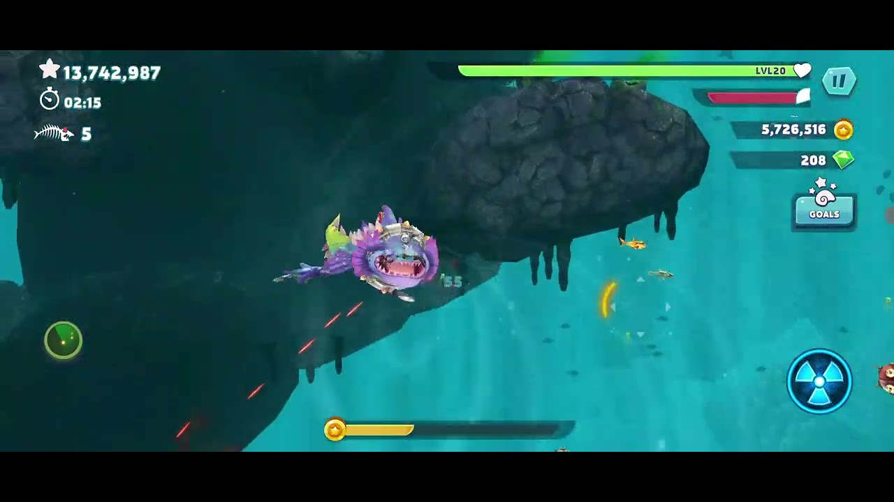 Hungry Shark Evolution | Allan shark evolved into Aaron ci#2 - YouTube