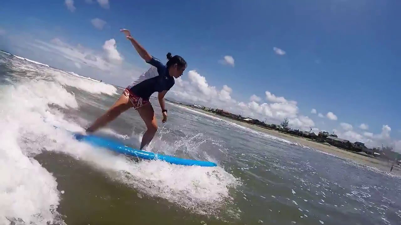 Bagasbas Beach, Daet Surfing - YouTube