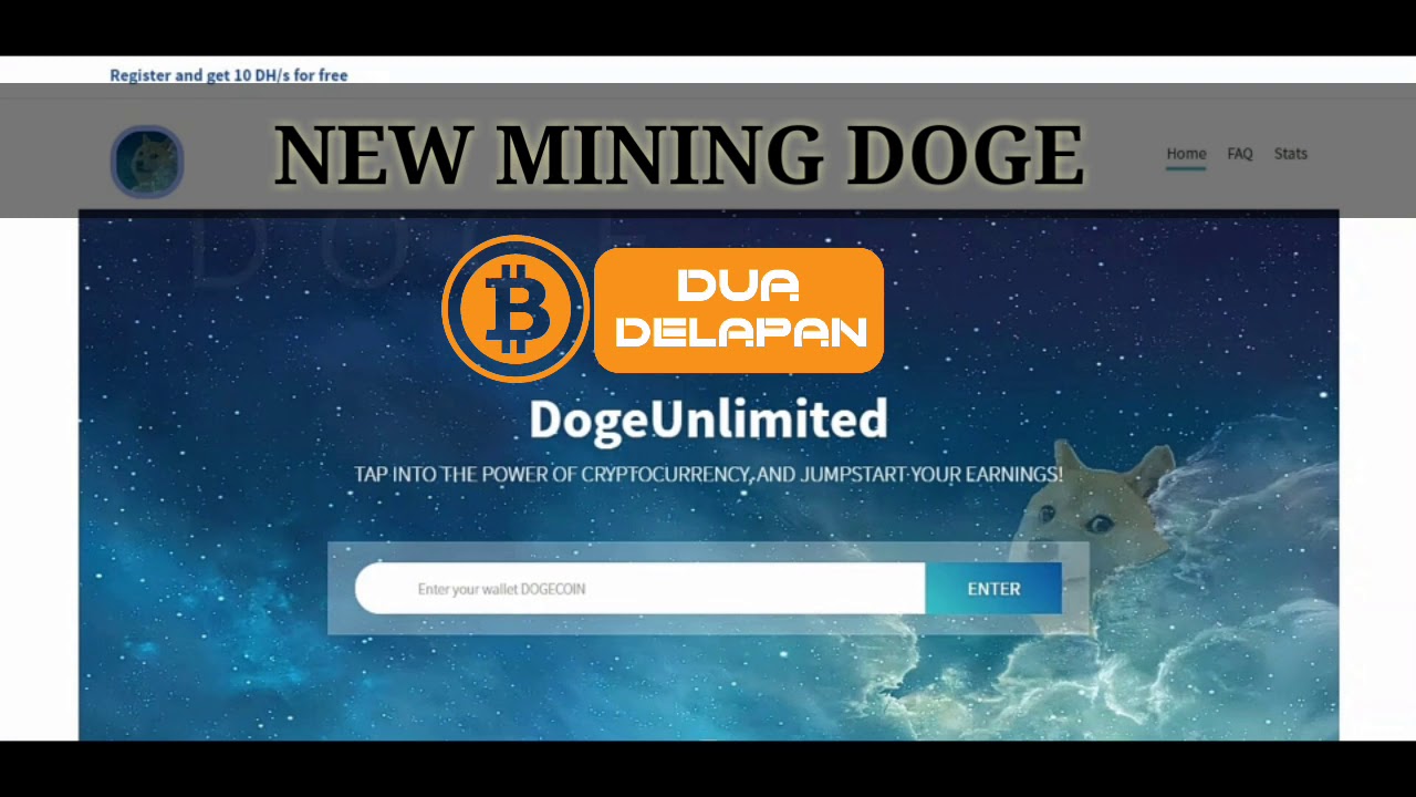 NEW CLOUD MINING DOGE || DOGEUNLIMITED - YouTube