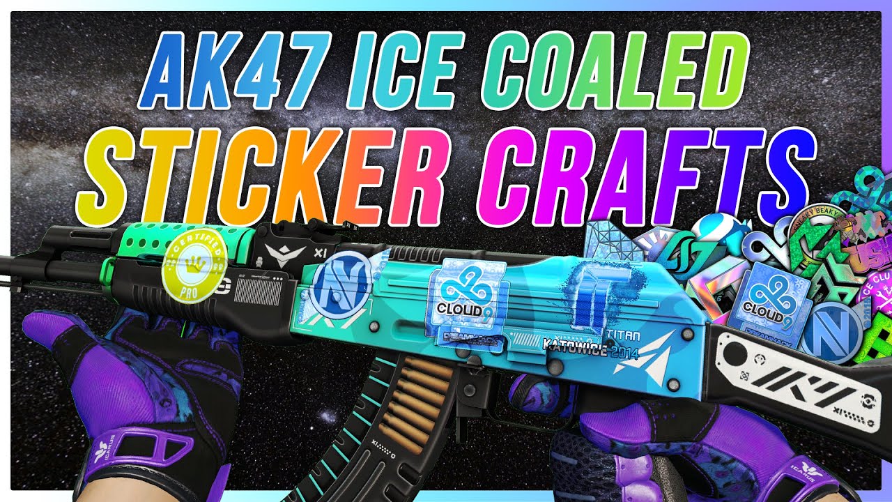 AK-47 Ice Coaled Sticker Combinations 2023 - Best AK-47 Ice Coaled ...