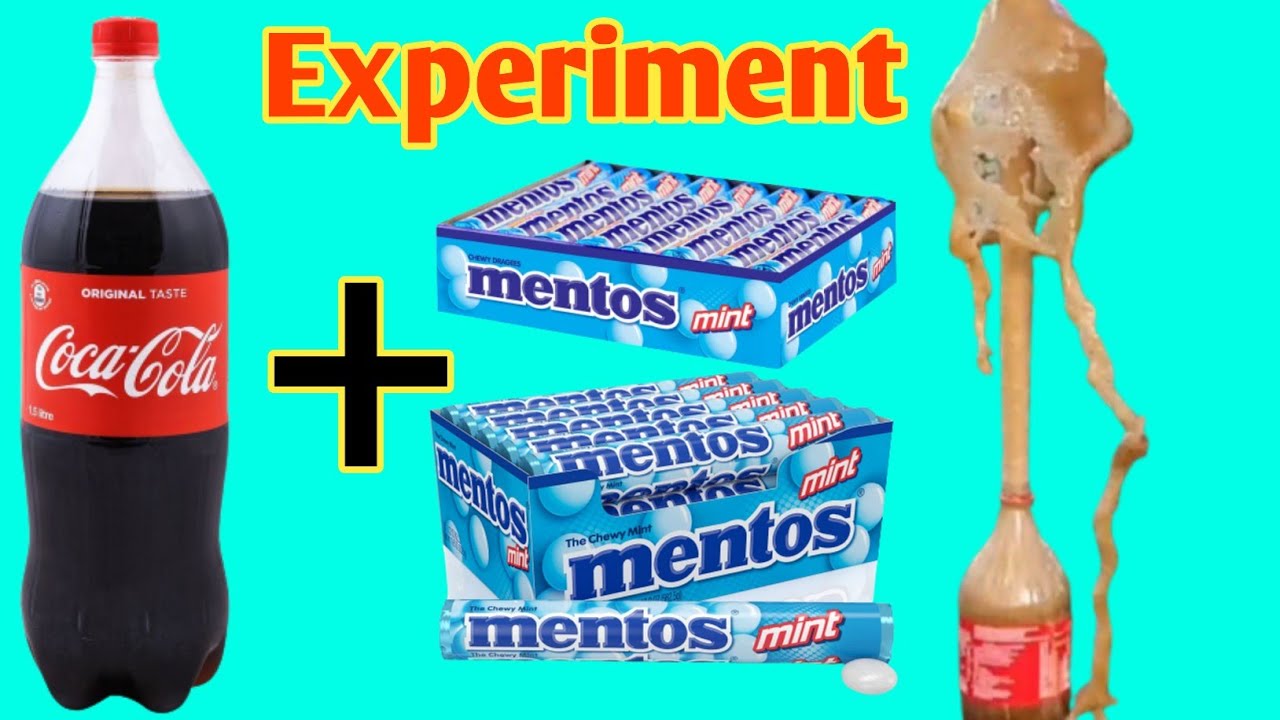 COCA COLA VS MENTOS । COCA COLA VS BAKING SODA। Morons Experiment - YouTube