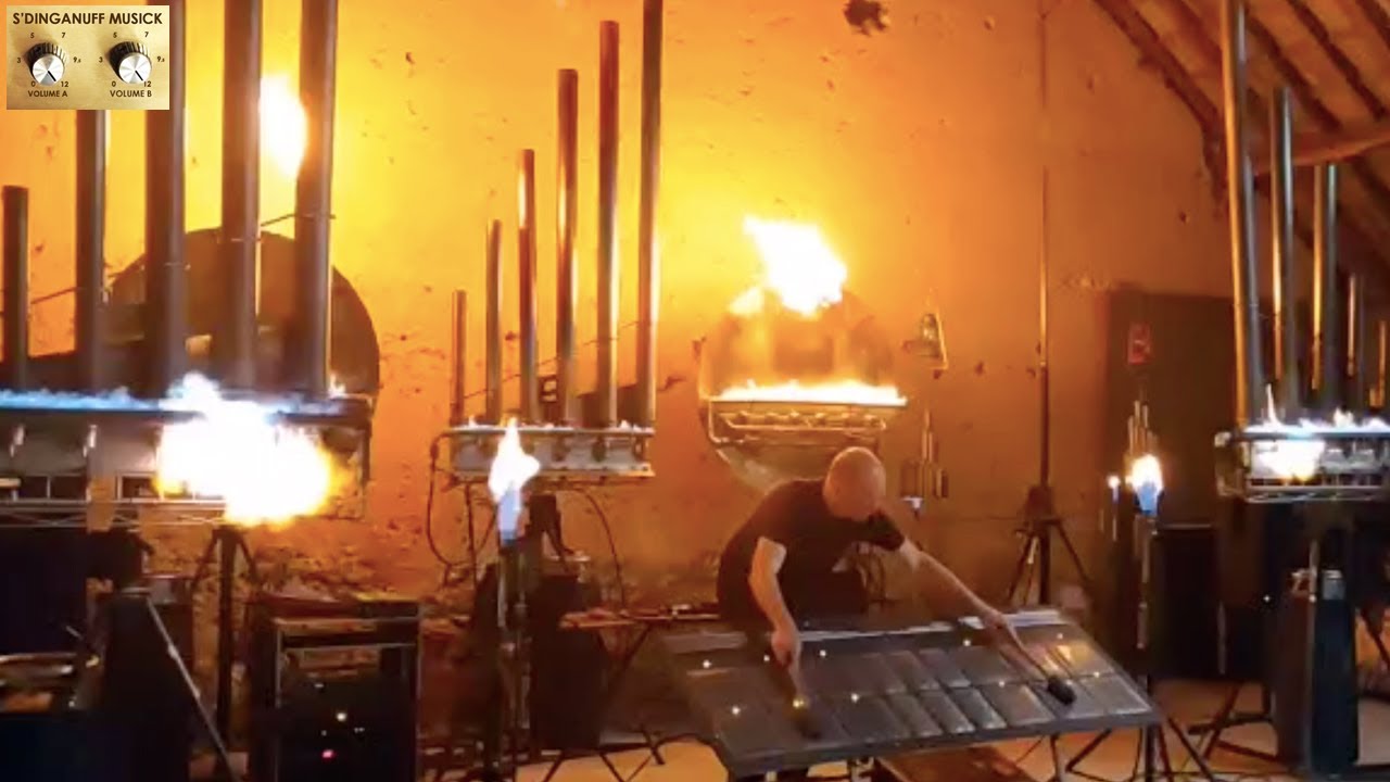 Fire percussion : Michel Moglia's Thermic Percussions with Patrick ...