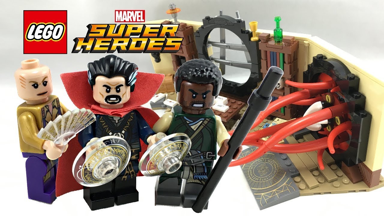 Building the dr strange lego set Sanctum Sanctorum - YouTube