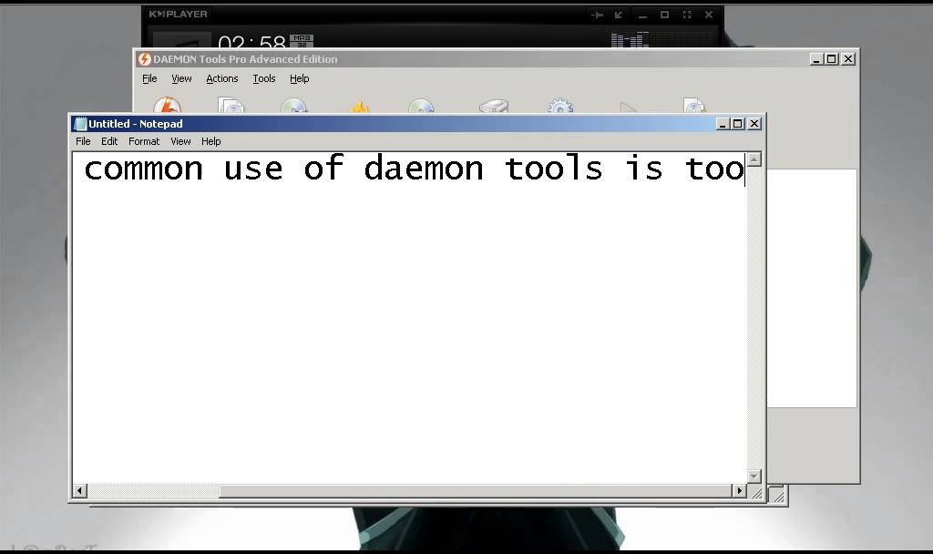 How to use daemon tool: Basic use - YouTube