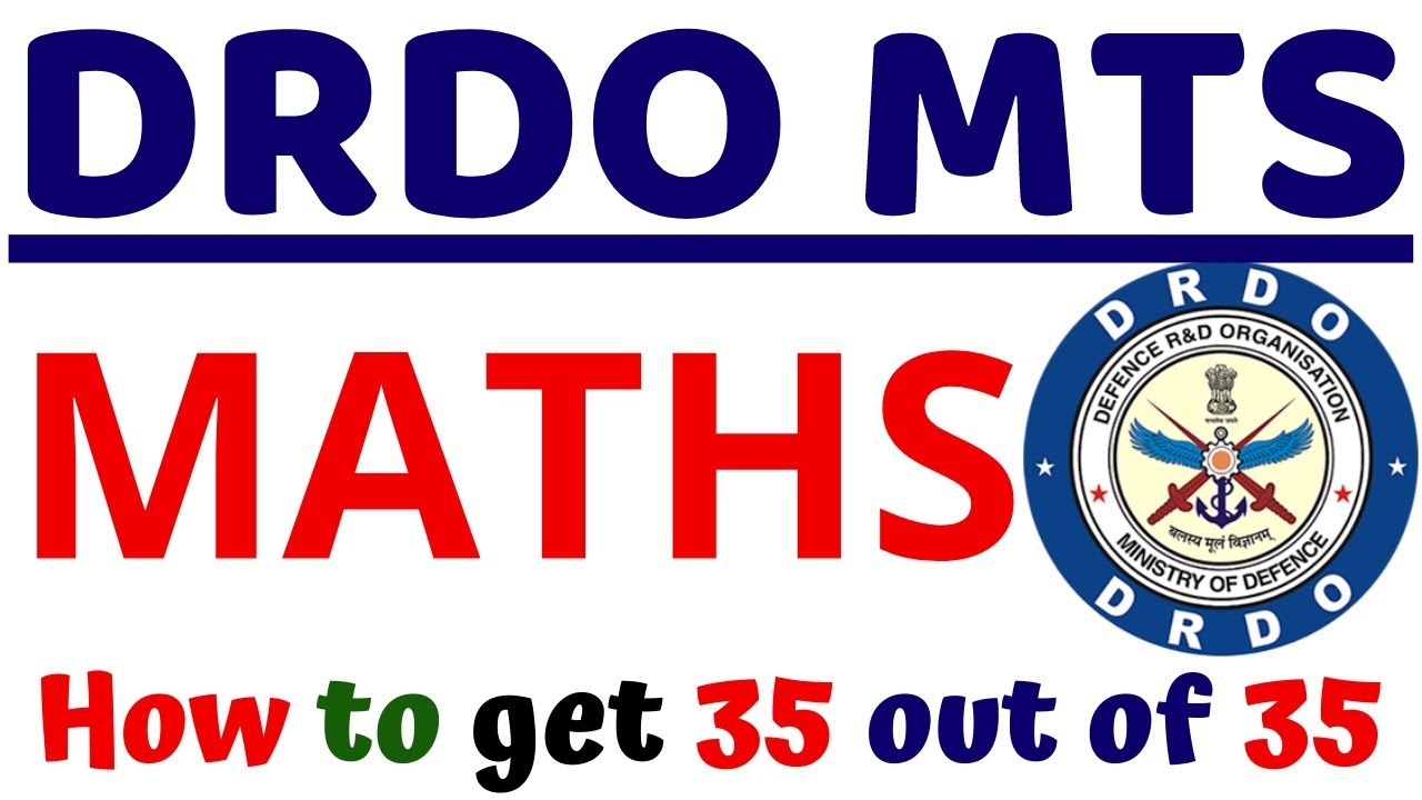 DRDO MTS MATHS PAPER | DRDO MTS MATHS OLD PAPER| DRDO MTS MATHS ...