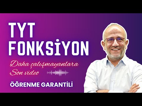 Tyt Fonksiyon Son Tekrar #öğrenmegarantili