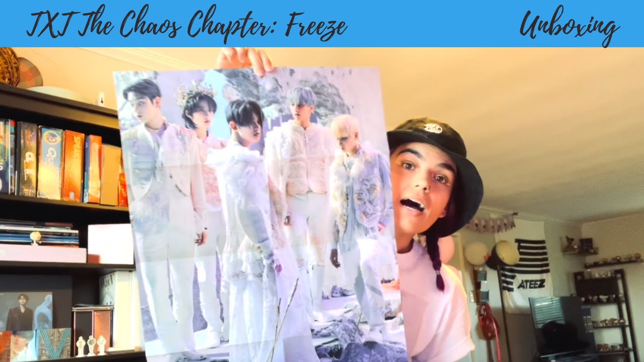 TXT The Chaos Chapter: Freeze Unboxing (All Versions) - YouTube