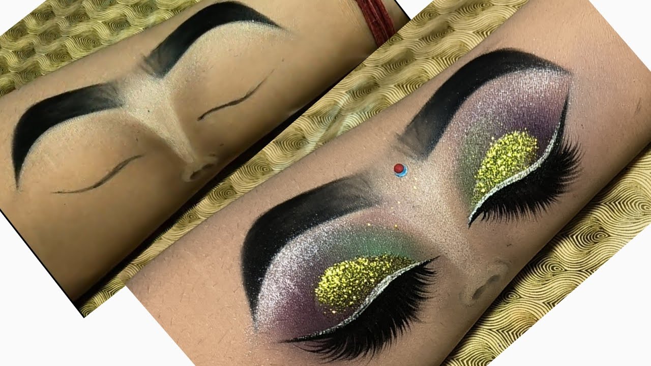 easy trick eyeshadow practice beginner 🥰 || eye makeup tutorial | best ...