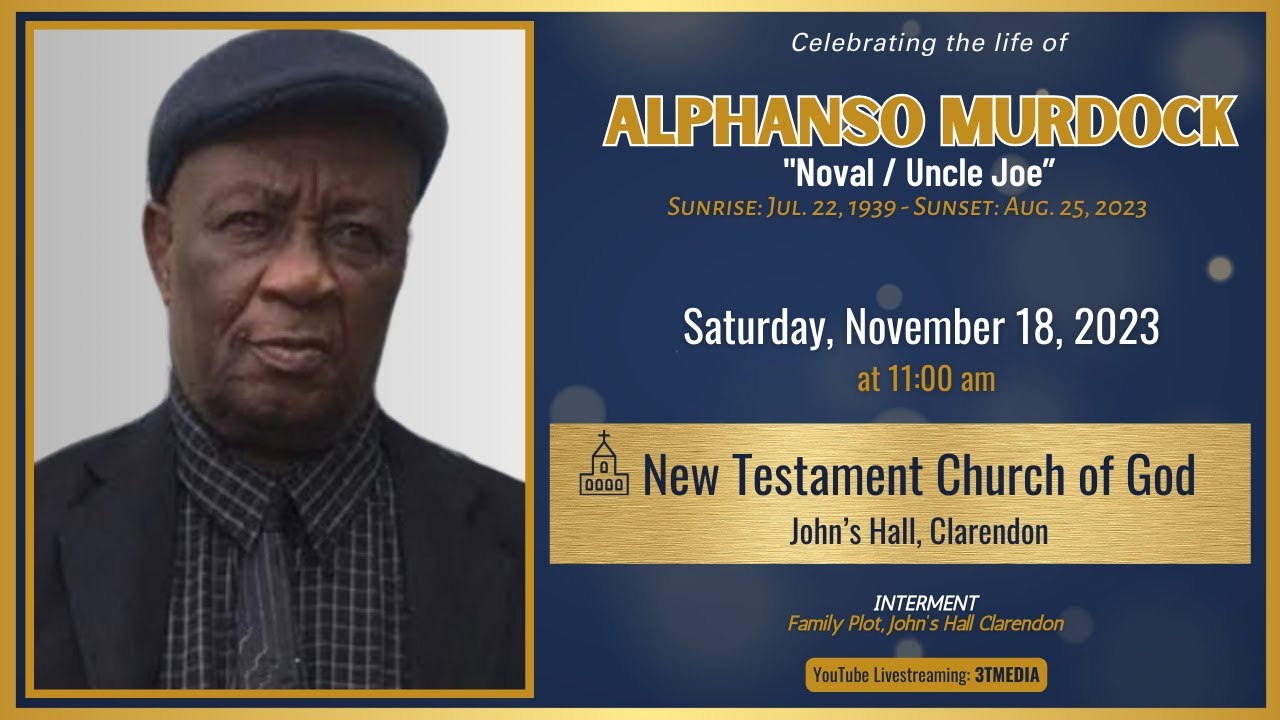 Celebrating the Life of Alphanso Murdock "Noval / Uncle Joe" - YouTube
