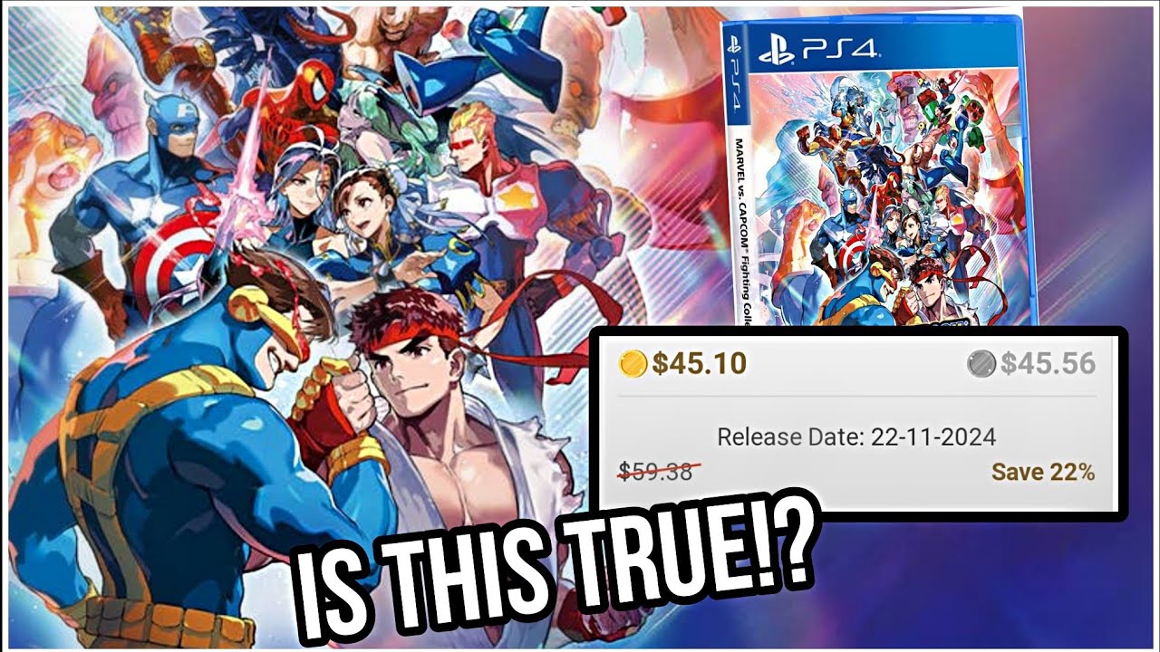Marvel Vs Capcom Collection Release date revealed by retailer?! - YouTube