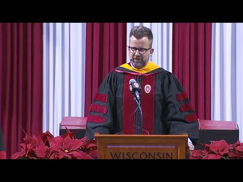 UW–Madison 2019 Winter Commencement - Keynote speaker, Jason Gay - YouTube
