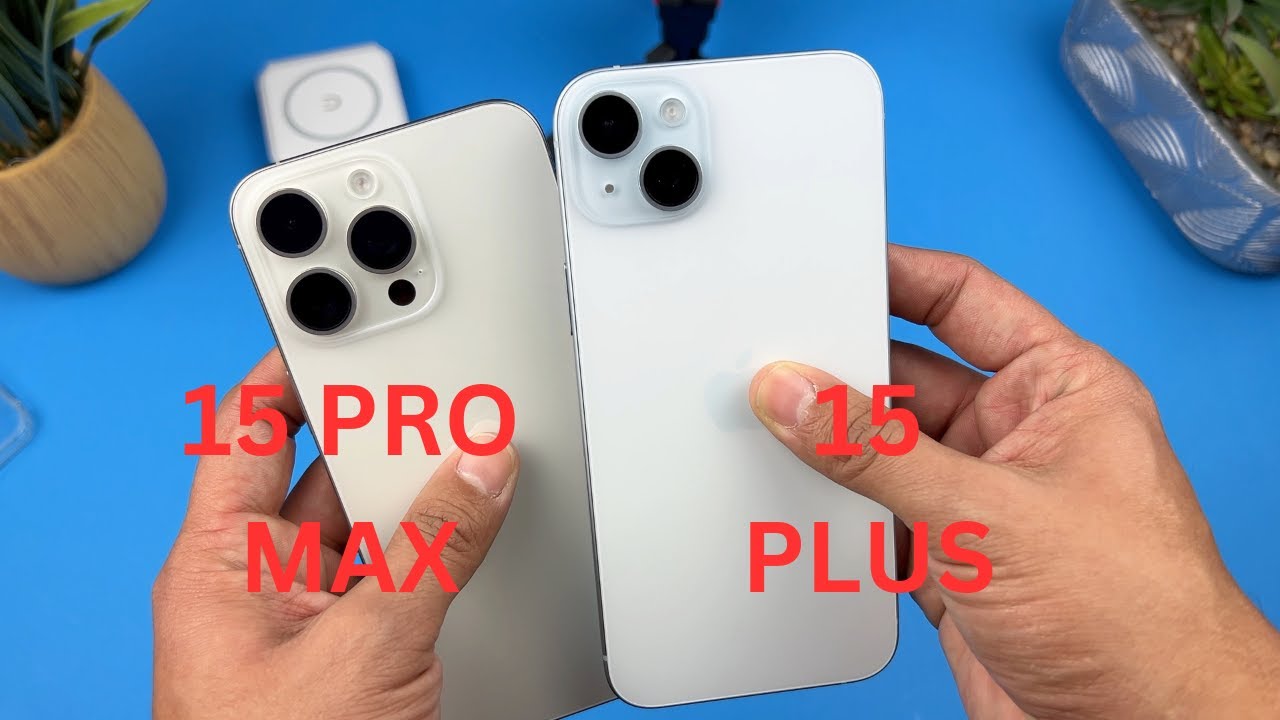 iPhone 15 Plus VS iPhone 15 Pro Max, comparacion rapida. - YouTube