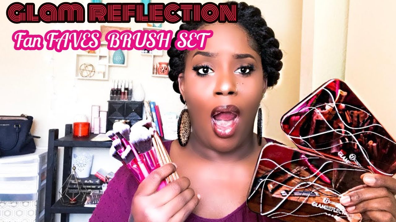 New Bh Cosmetics GLAM REFLECTION L’AMOUR PALETTE | SCULPT BLEND FAN FAVES BRUSH SET ...