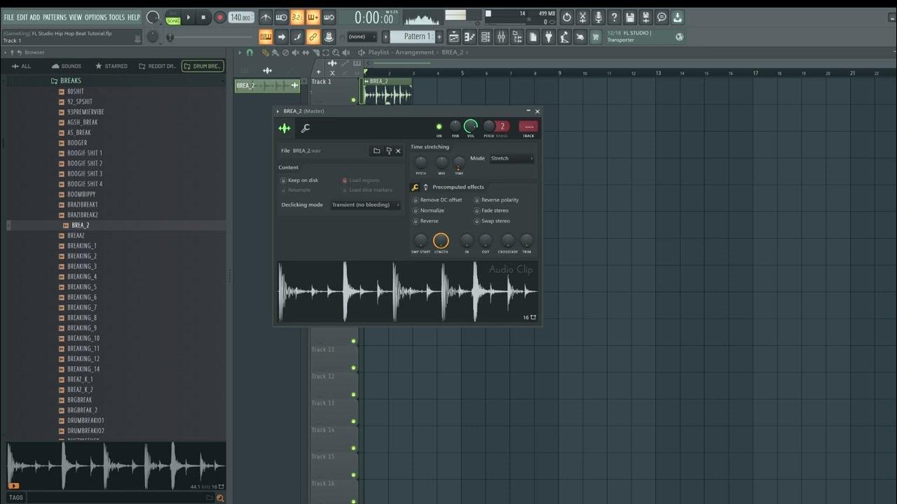 FL Studio Beginner | Hip Hop Beat Tutorial - YouTube
