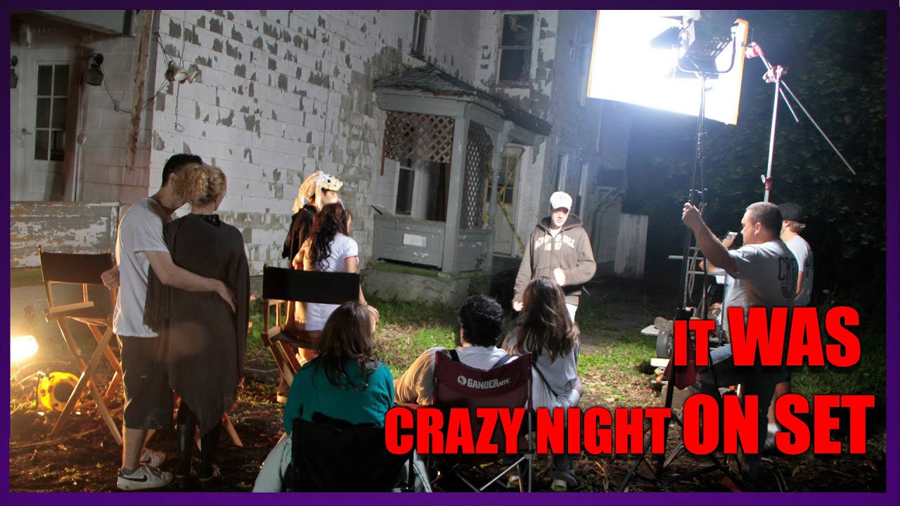 🌙 Crazy Night on Set | Old Broken-Down House | Late Night Shoot BTS ...