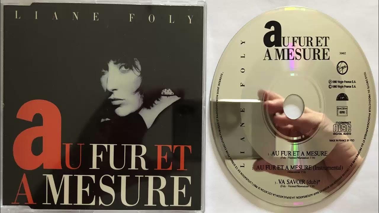 Liane Foly Au fur et à mesure (1990) (CD Maxi) - YouTube