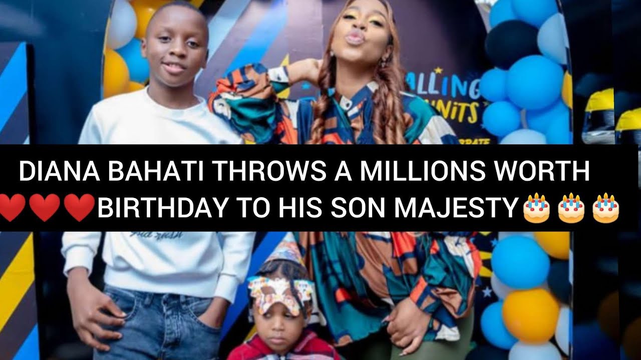 DIANA BAHATI lavishes majesty bahati with big birthday surprise party 🎉 ...