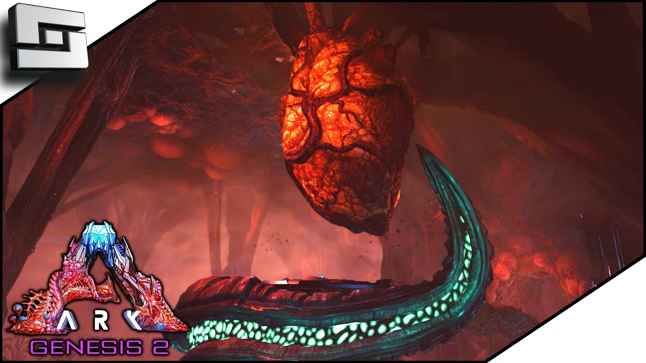 Farming Unlimited Mutagel In The Rockwell Heart Cave - Ark Genesis 2 ...