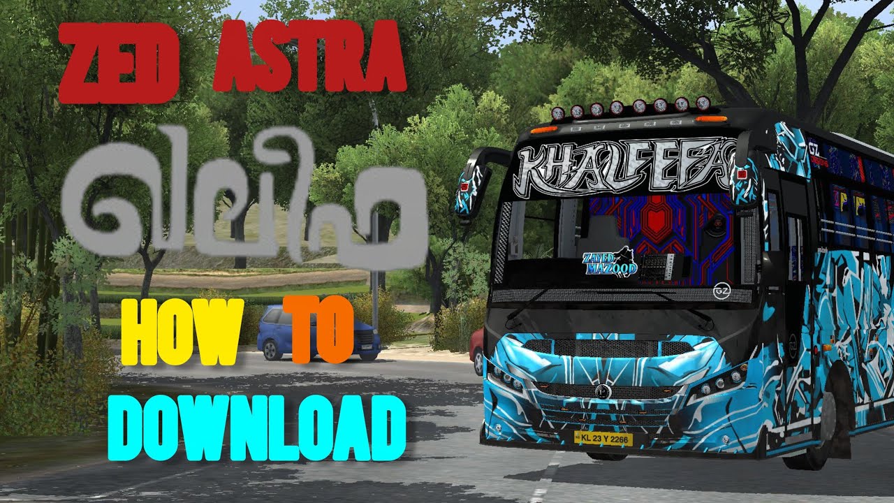 🔵KHALEEFA | ZAYED MAZOOD | 2+2 ZED ASTRA BS6 MOD + LIVERY BUSSID || AB 々 GAMING ||🔵 - YouTube