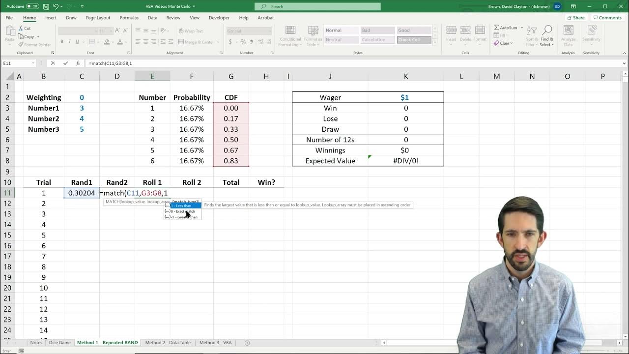 Monte Carlo Probability Distributions - YouTube