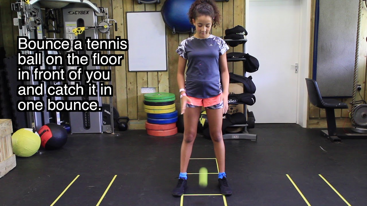 Tennis Ball Bounce & Catch - YouTube