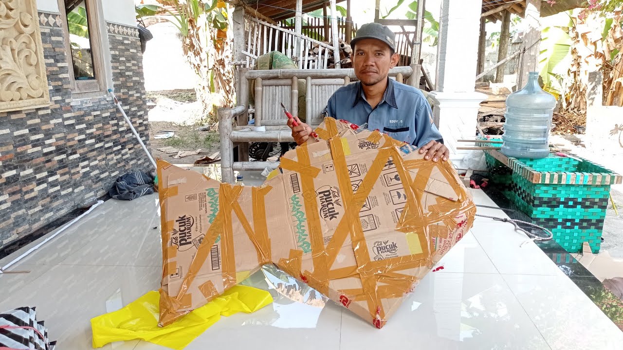 Unboxing Paket Layangan super besar - YouTube