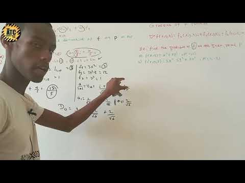 Directional derivative & Gradient ||Applied two tutorial --Muja || Atc tube #Applied2 #tutorial ...