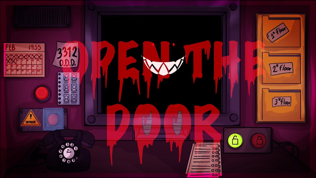 OPEN THE DOOR/ That’s not my neighbor song Animation Meme - YouTube