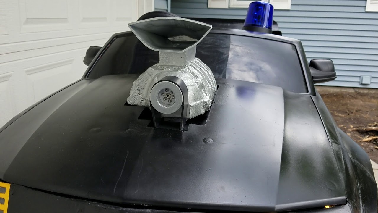 Power Wheels Mad Max Interceptor V8 - YouTube